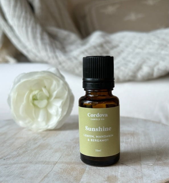 SUNSHINE DIFFUSER BLEND – Cordova Candle Co.